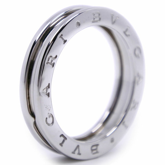 BVLGARI | Jewelry | Bvlgari Bulgari Bzero B Zero One 1 Band K18 White Gold No 195 Mens Ring ...